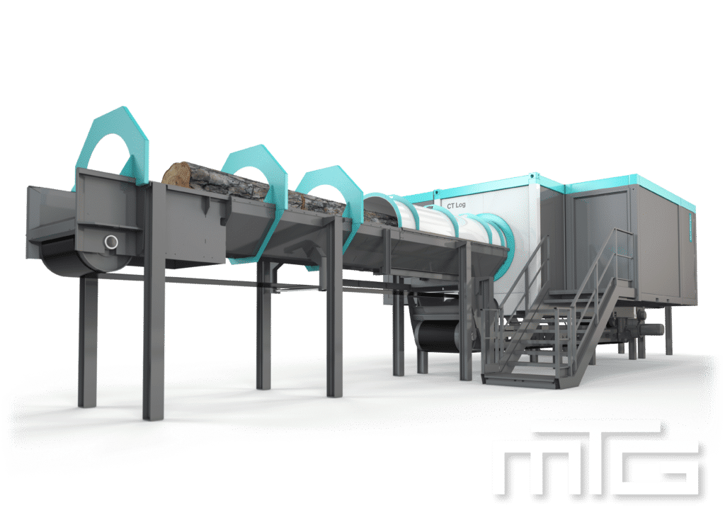 X-Ray computed tomography scanner for logs: CT Log | MTG